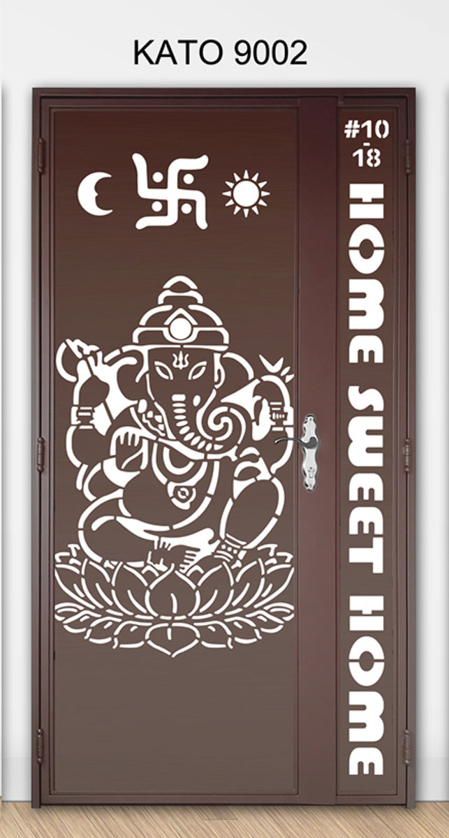 Customized laser cut kato gate 9002 (Ganesan) – STEELDIOS