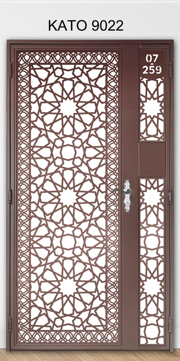 Customized laser cut kato gate 9022 (Islamic Design Gate Series ...